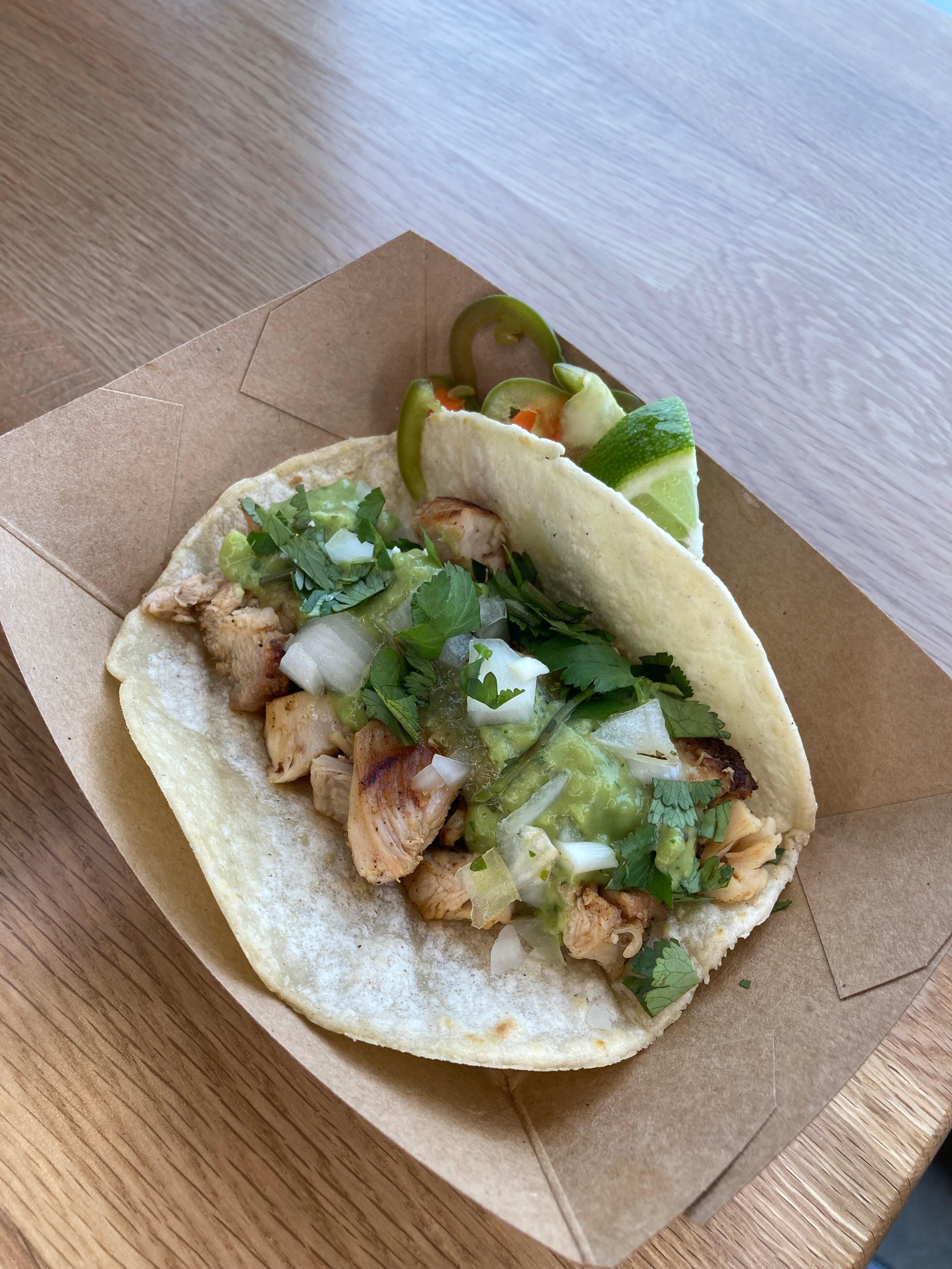 Scout's Grill - Pollo Asado Taco