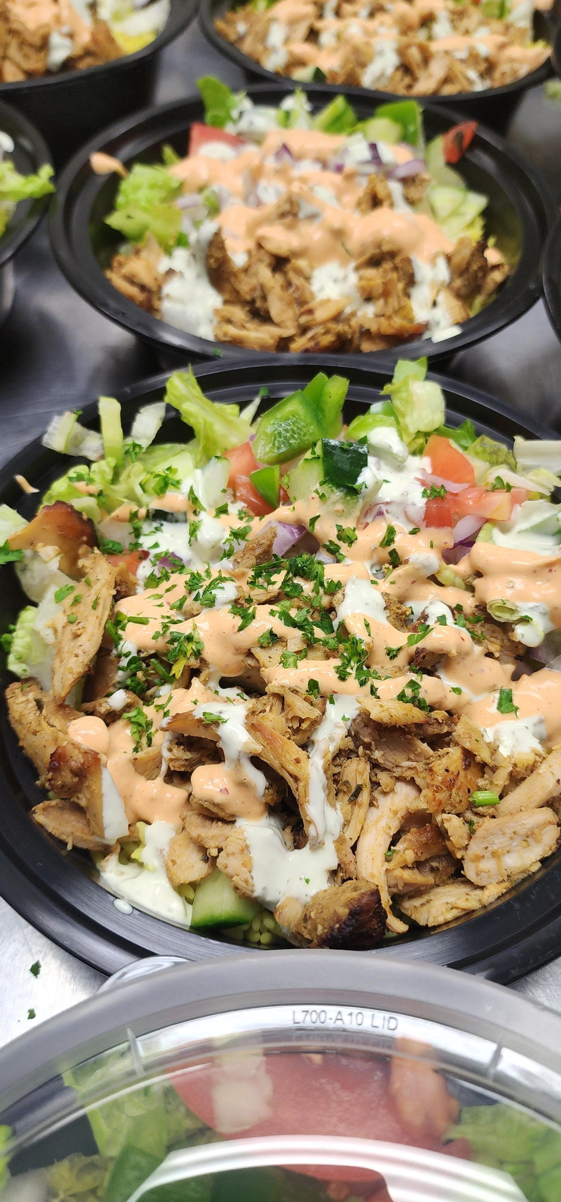 Shawarma Junction - Irving TX - Chicken Shawarma Rice Bowl