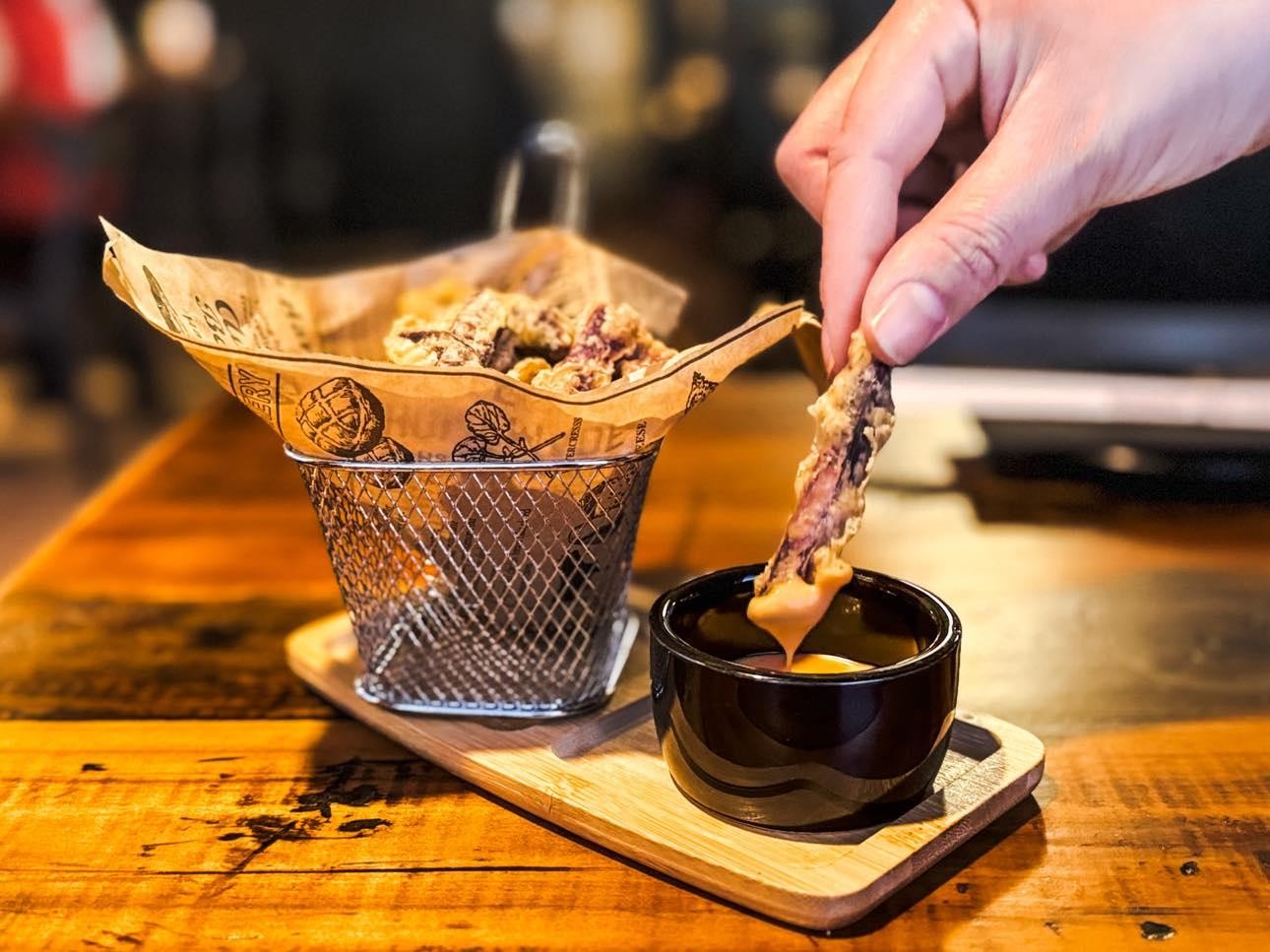 Ryu Izakaya 3030 Columbia Pike - Ube Fries