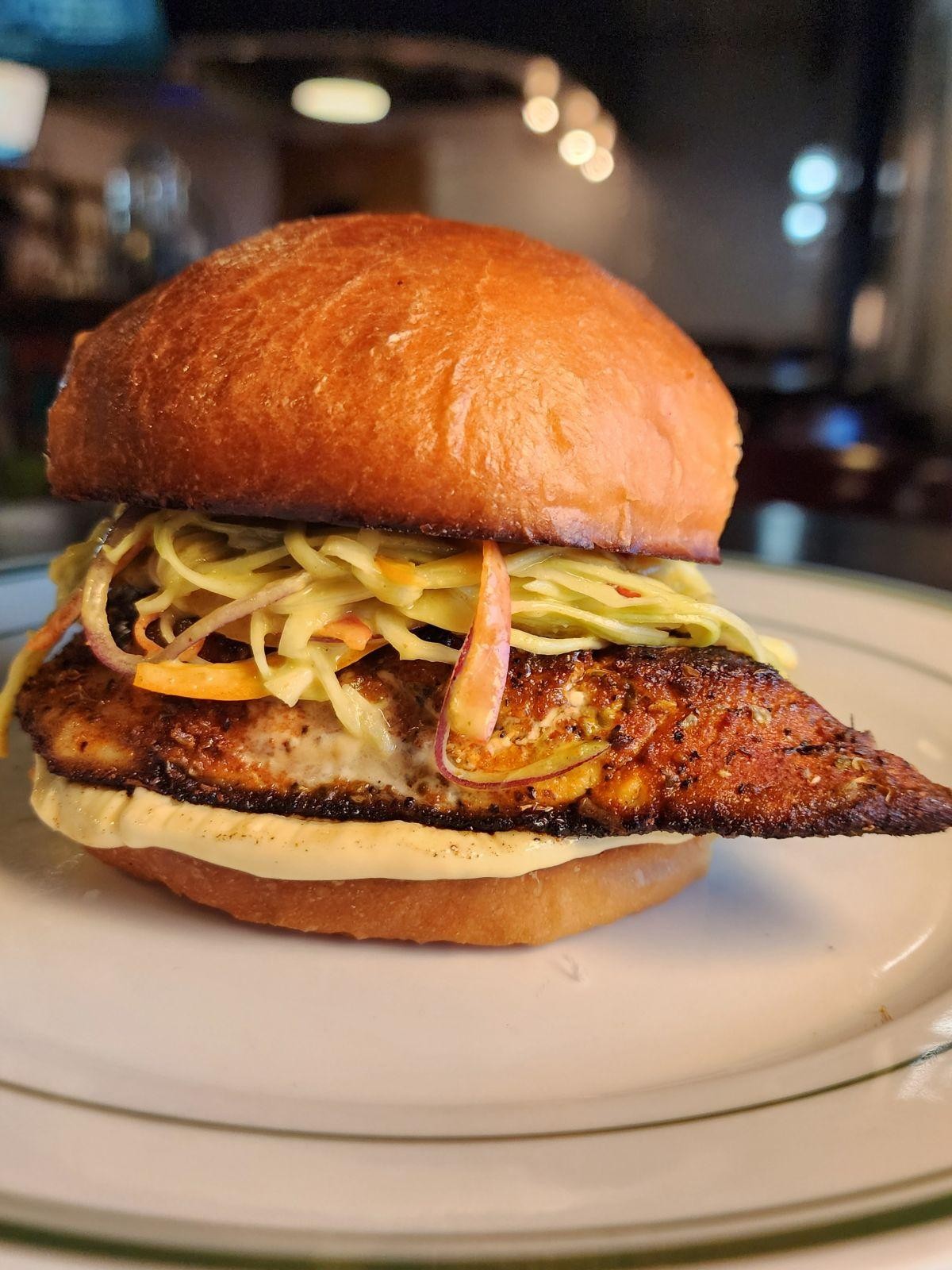 Grind Burger Kitchen - Blackened Red Snapper Special