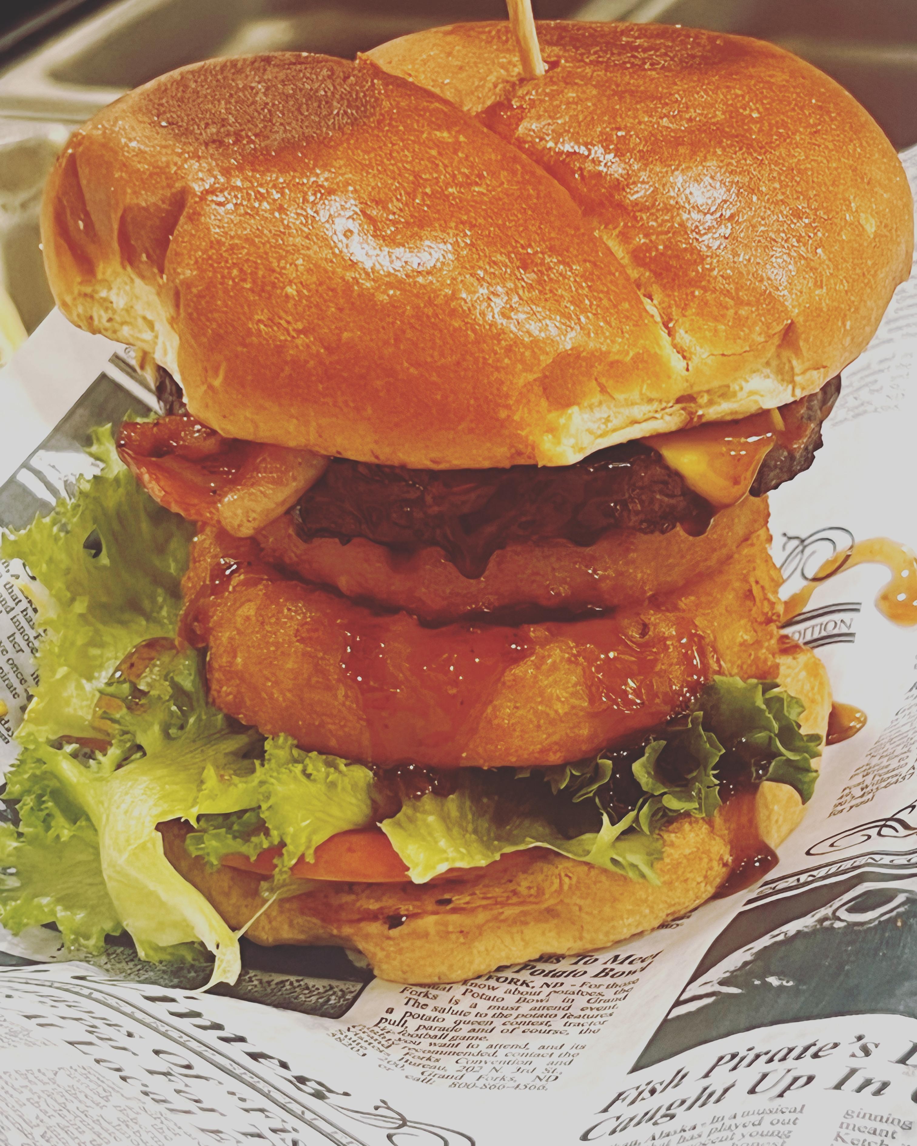 Big Bellies Burgers 3986 W 530 RD - #7 Ranch hand burger