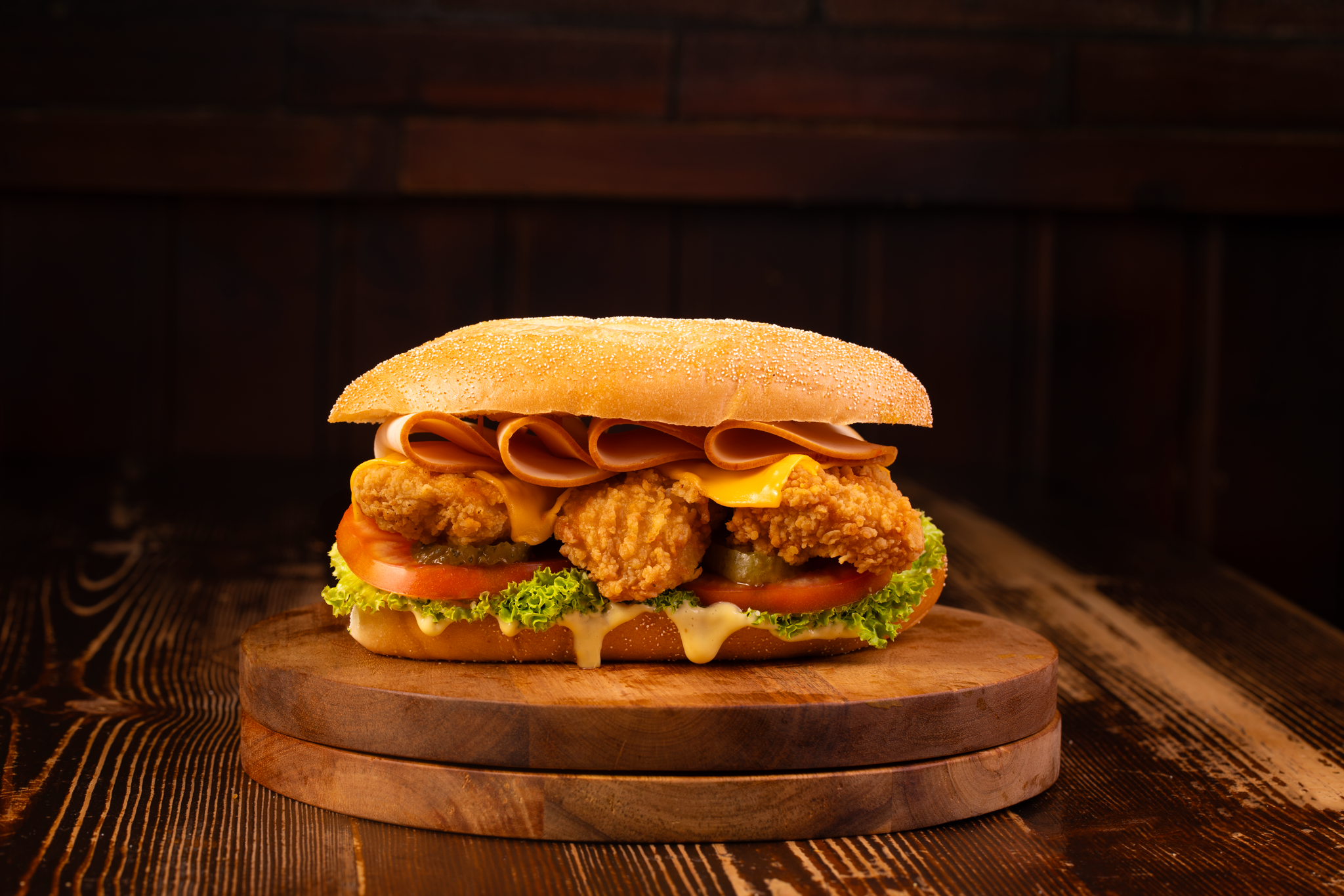 11011 Chapman Avenue Suite D - BUCHAREST CRISPY Sandwich