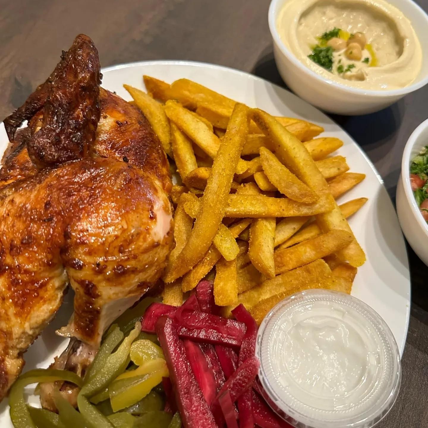 Levantine’s Syrian Café & Cuisine - Half Rotisserie Chicken Meal