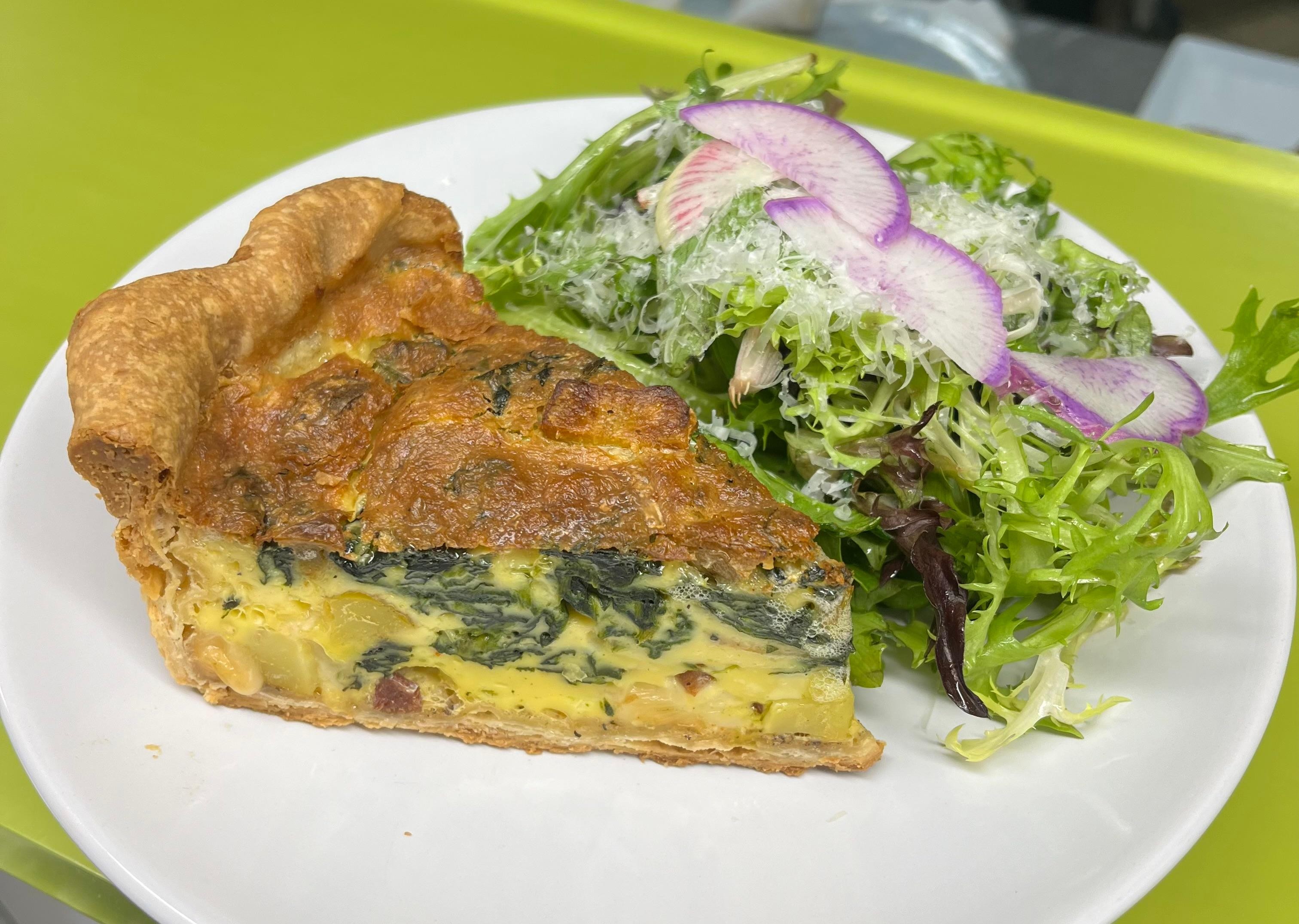 Stoneflower Market & Eatery - Quiche of the Day