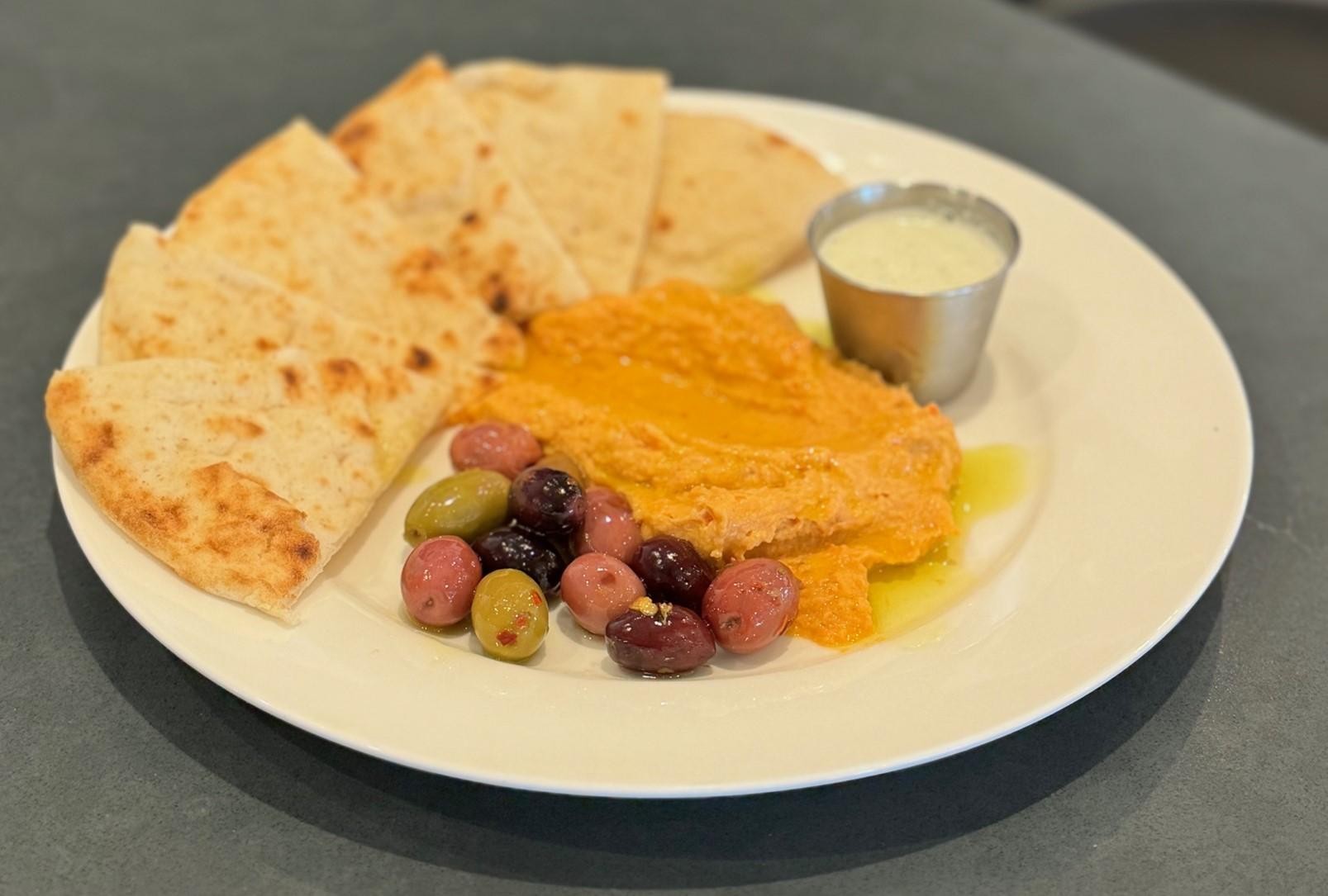 Farm Fusion Diner 6805 CAVITT STALLMAN RD., - Mediterranean Hummus