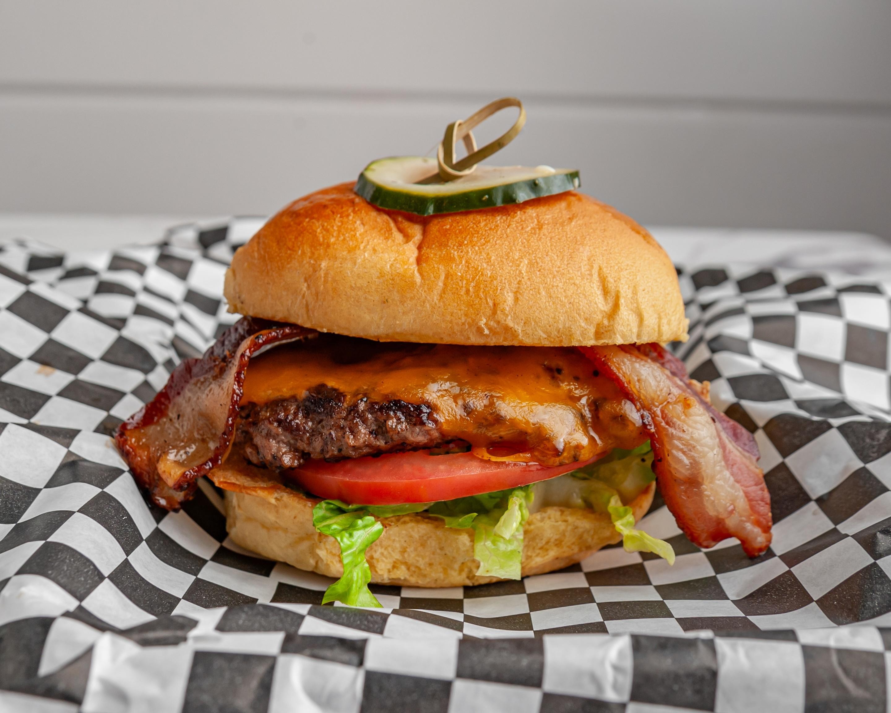Mic's Kitchen 141 West Main Ave #101 - Bacon Cheese Burger