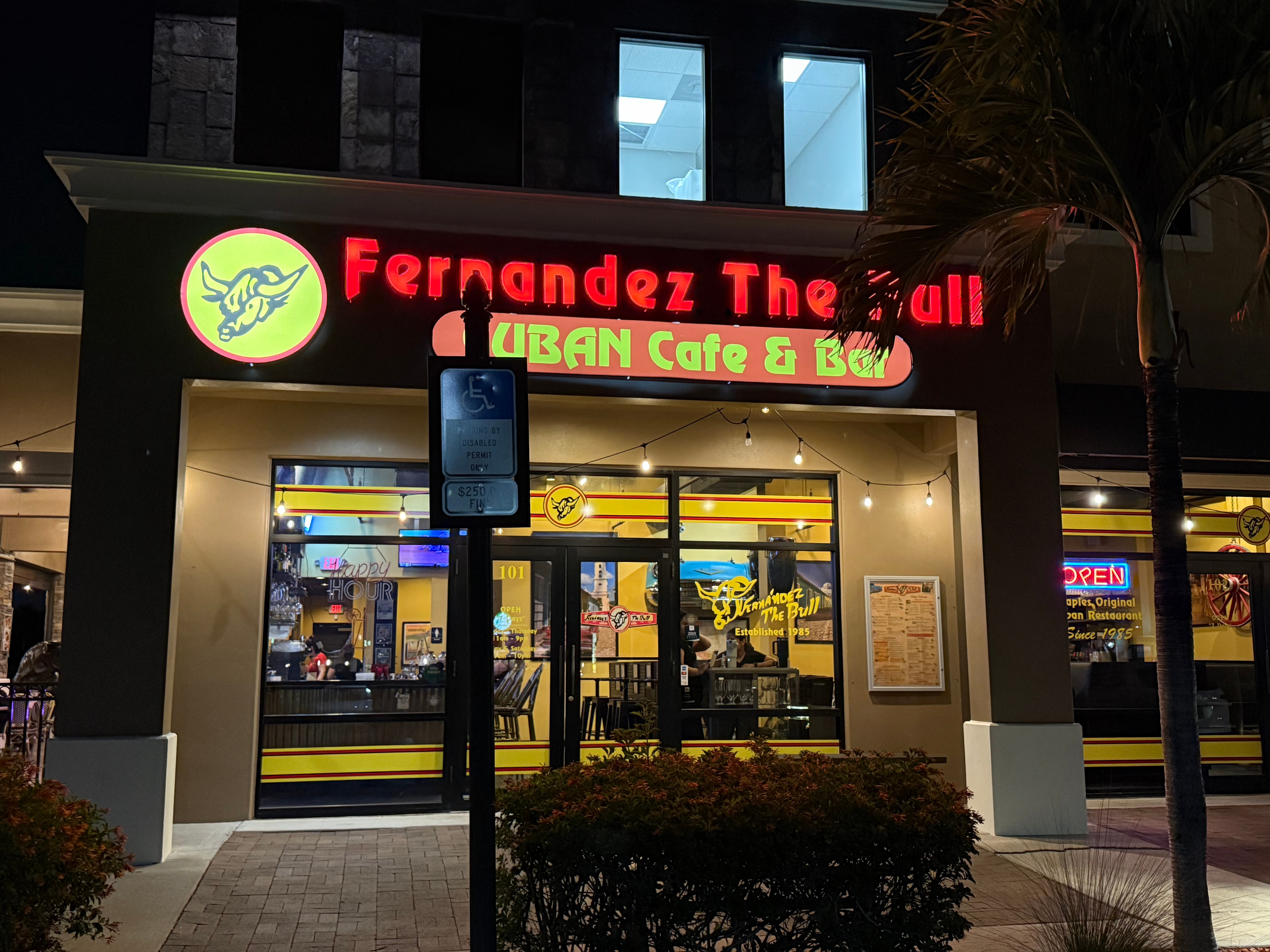 Fernandez the Bull Cuban Cafe & Bar - Midtown 3375 Pine Ridge Road ...