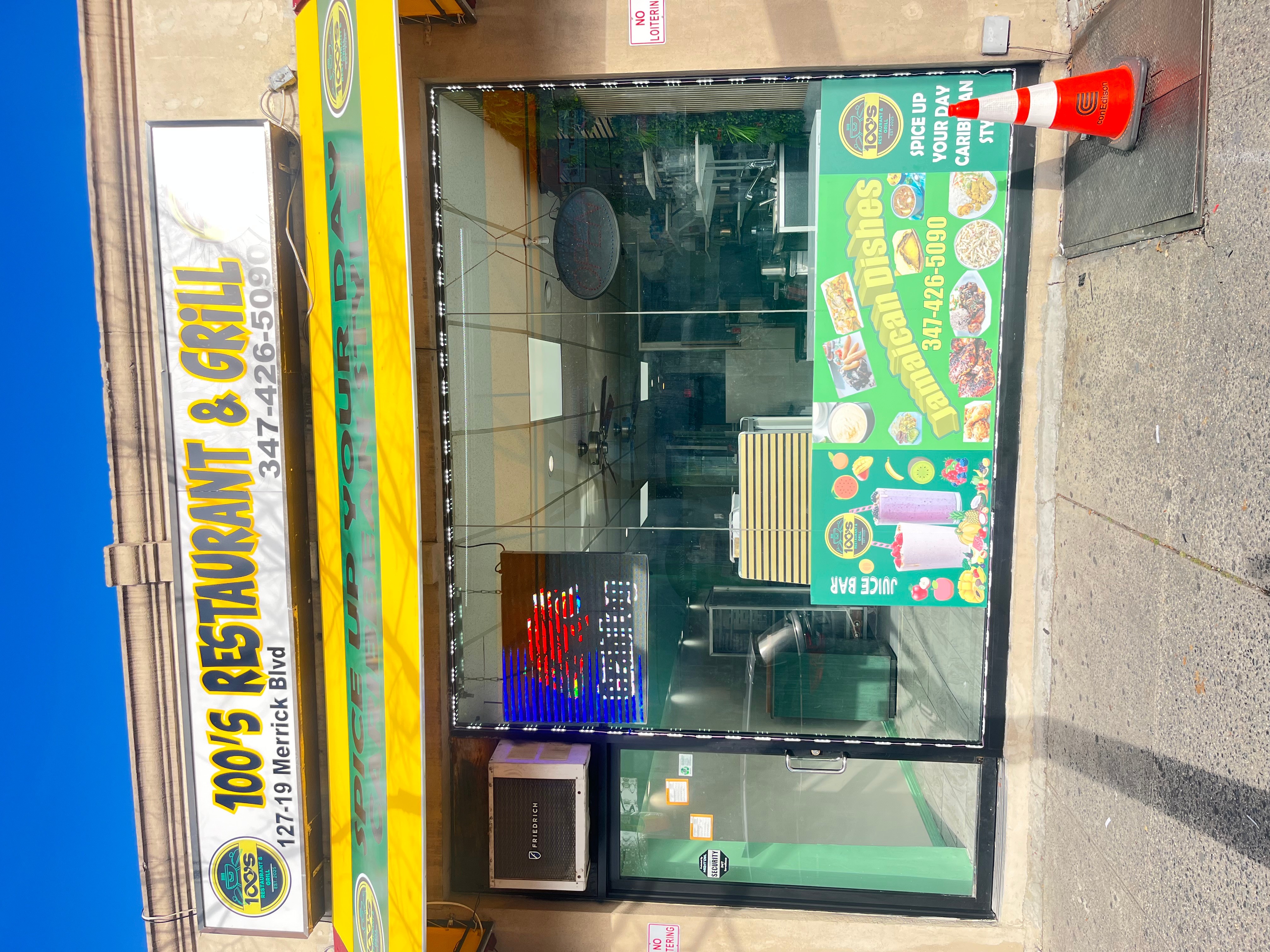 100’S restaurant and Grill LLC 127-19 Merrick Blvd | Toast