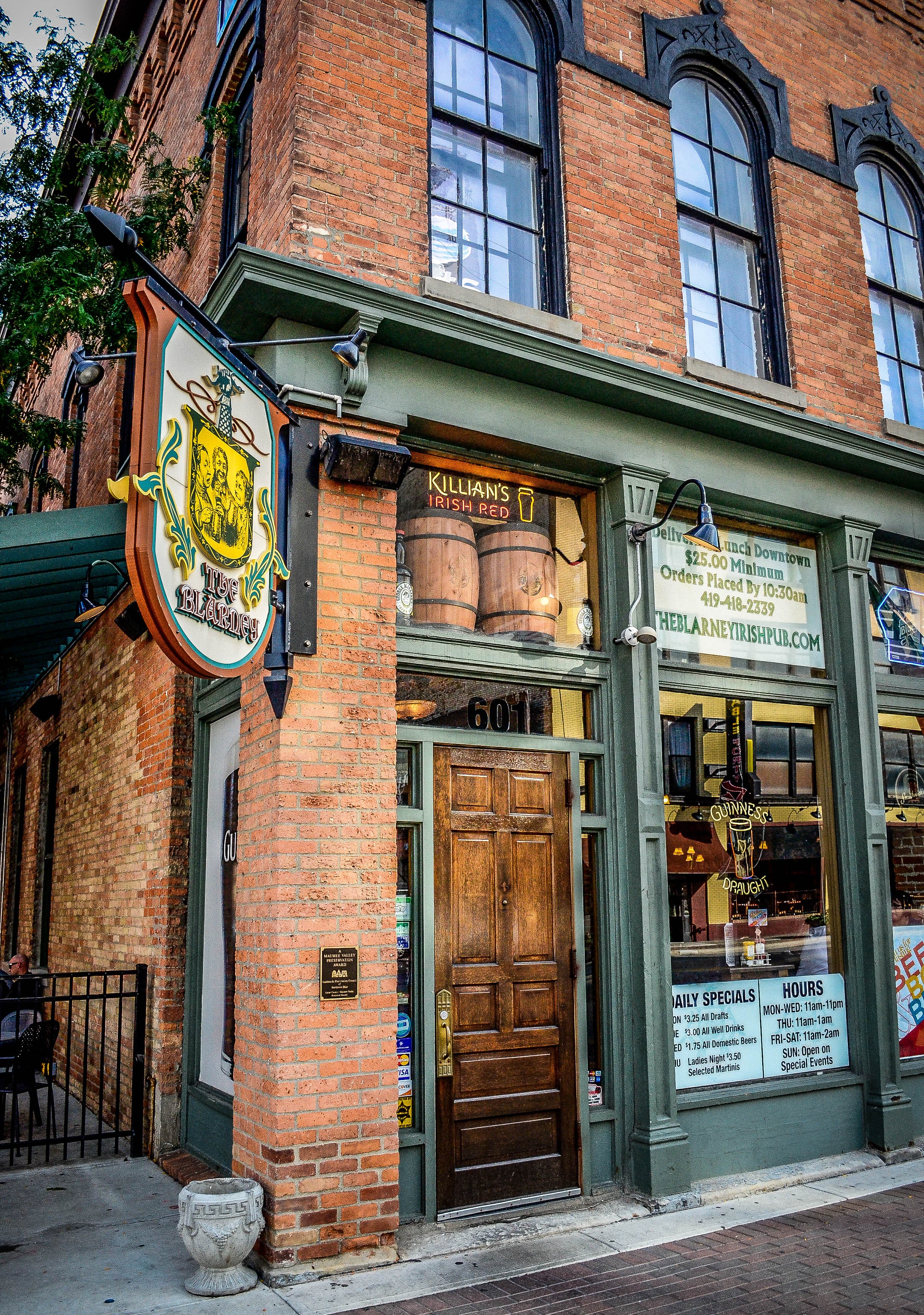 The Blarney Irish Pub 601 Monroe St | Toast
