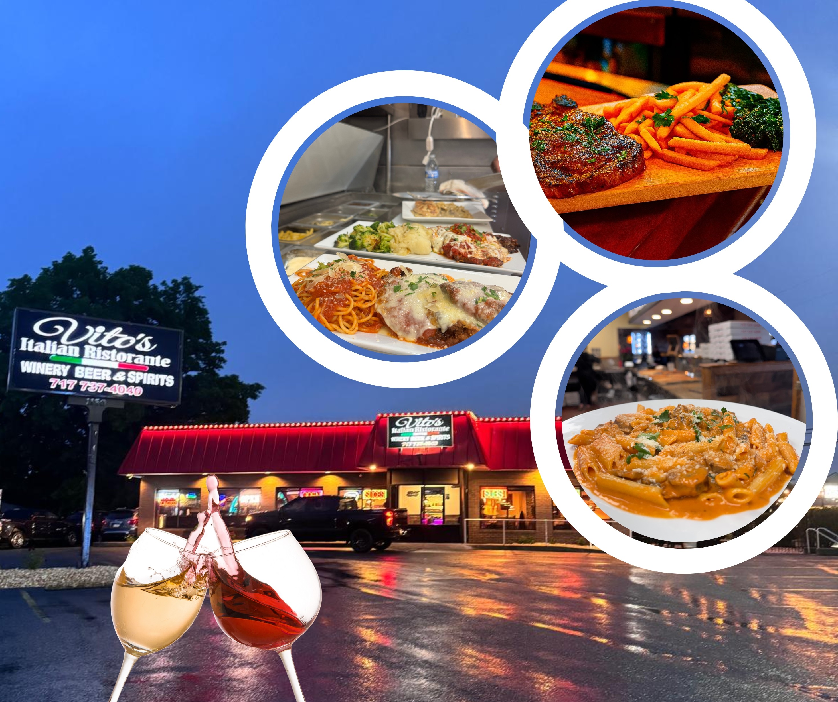 Vito's Italian Ristorante 1150 Lowther Road - spaghetti meatsauce