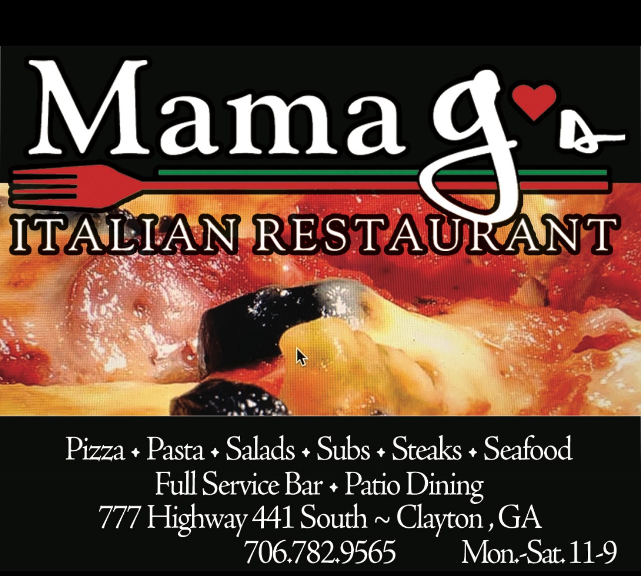 Mama G's Italian Restaurant 777 Hwy 441 S | Toast