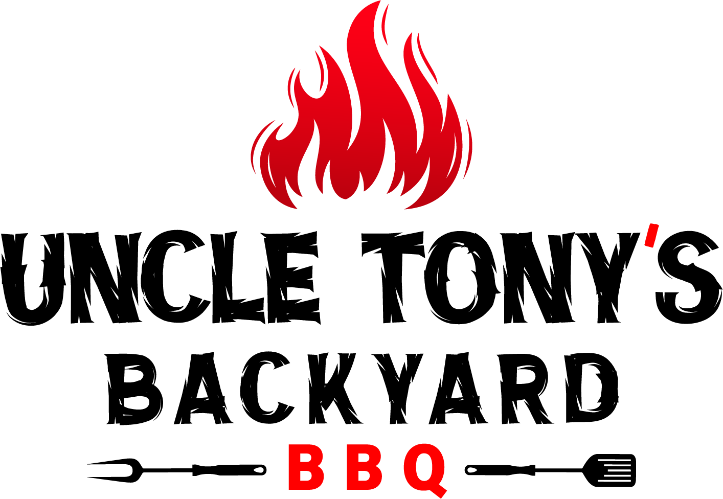 Uncle Tony's Backyard BBQ - White Logo Hat