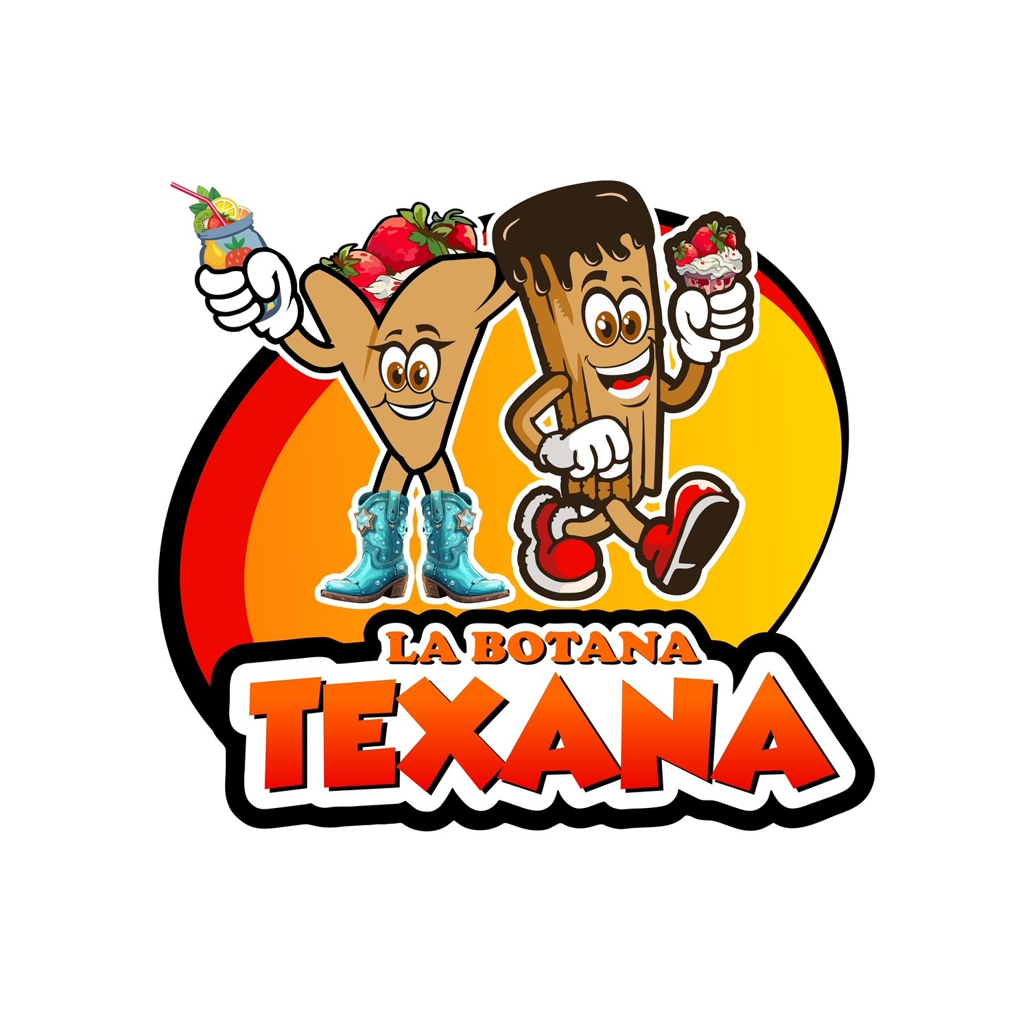 La Botana Texana - Jumbo Churro Relleno