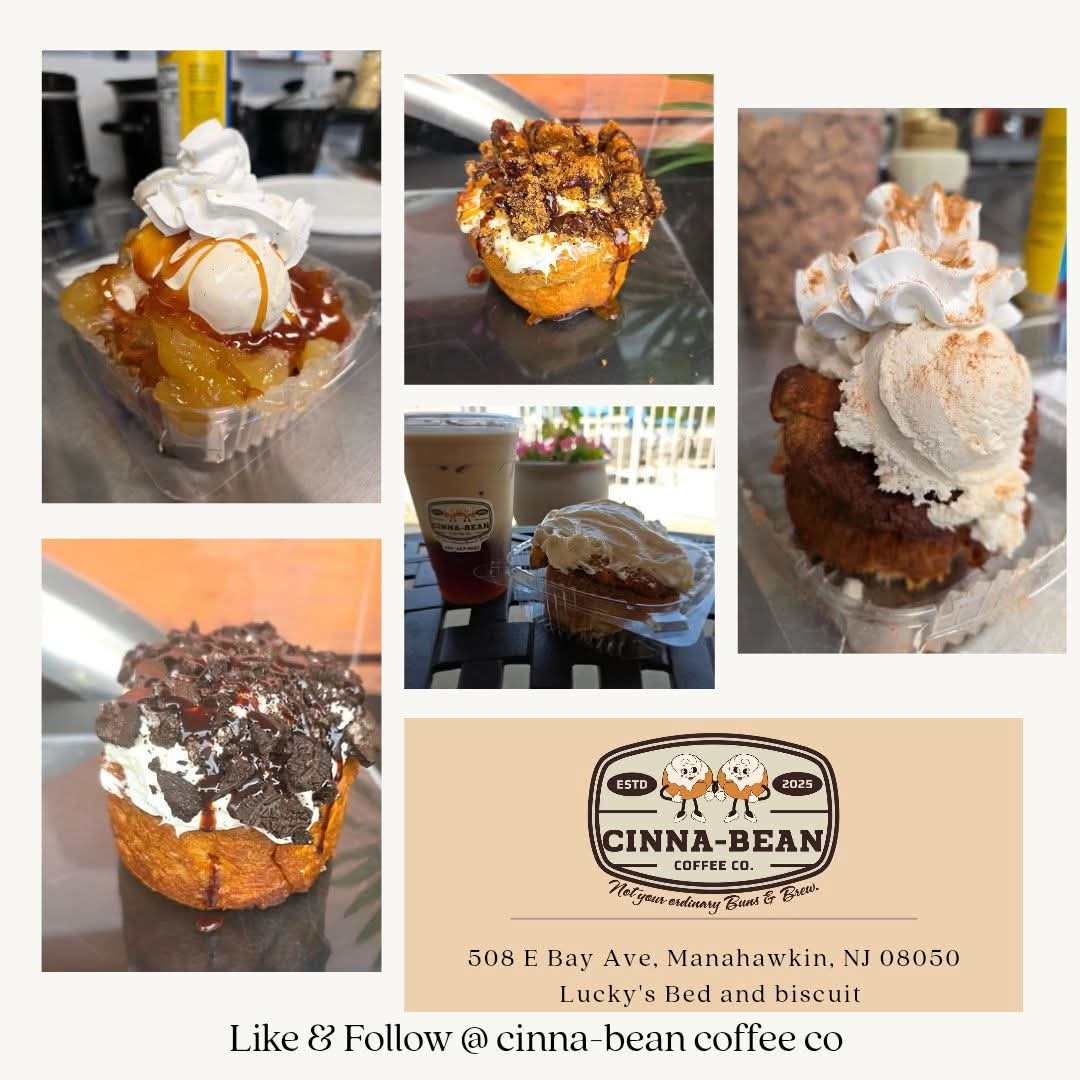 Cinna-Bean Coffee Co 111 Lakeside Dr, Tuckerton, NJ 08087 | Toast