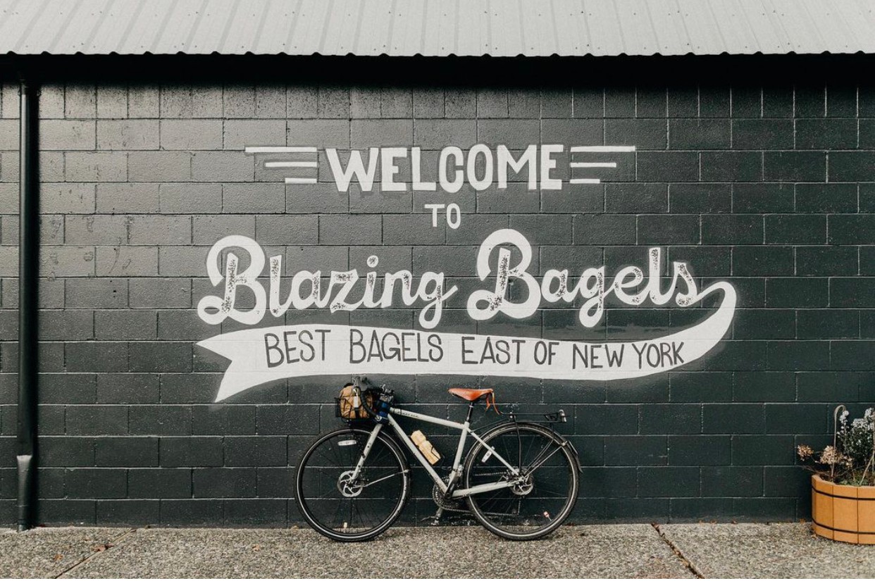 Blazing Bagels - Blakeley - Large Chocolate Milk Darigold