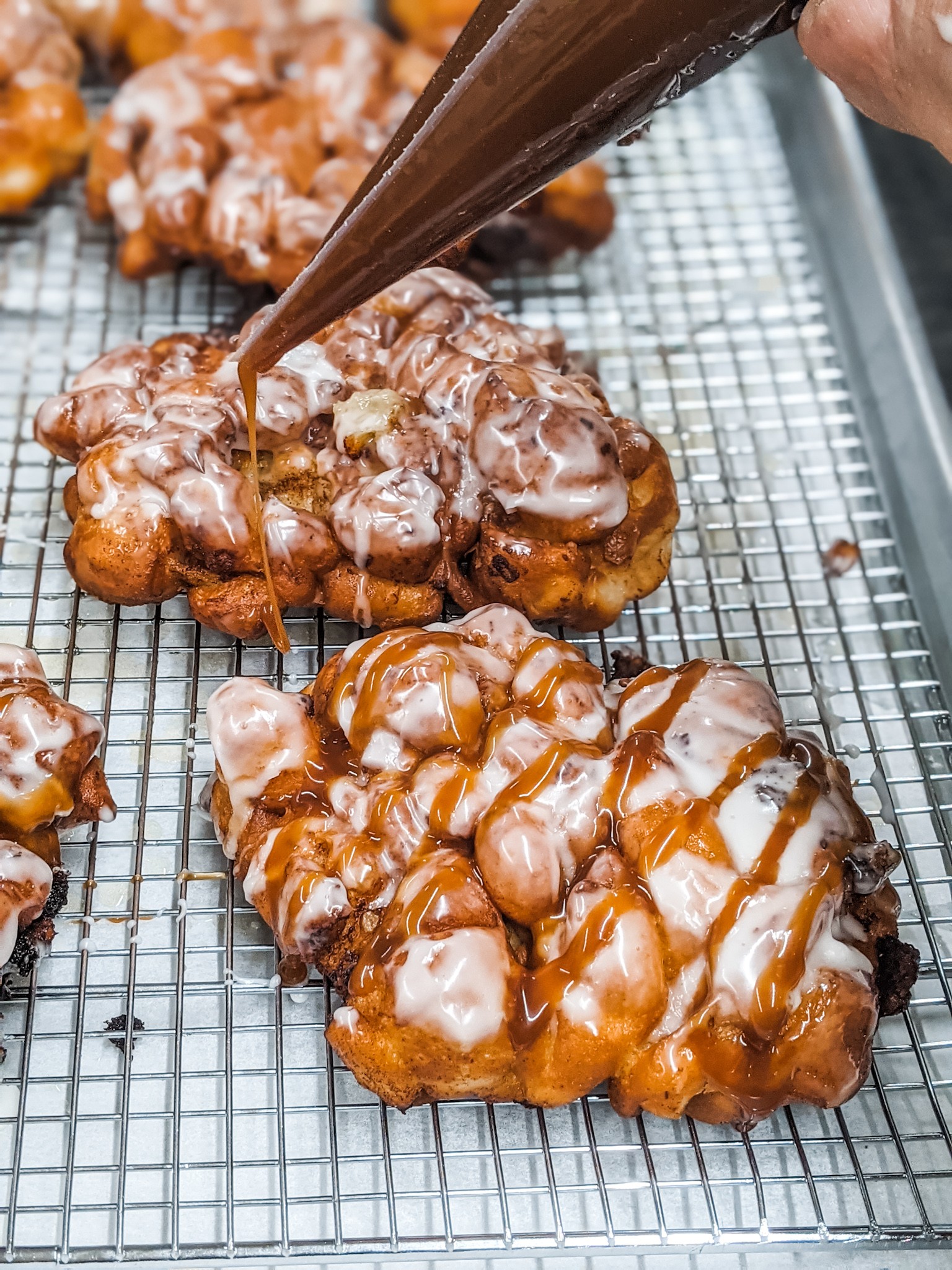North Country Donuts - Morrisville - Cranberry Orange Glazed