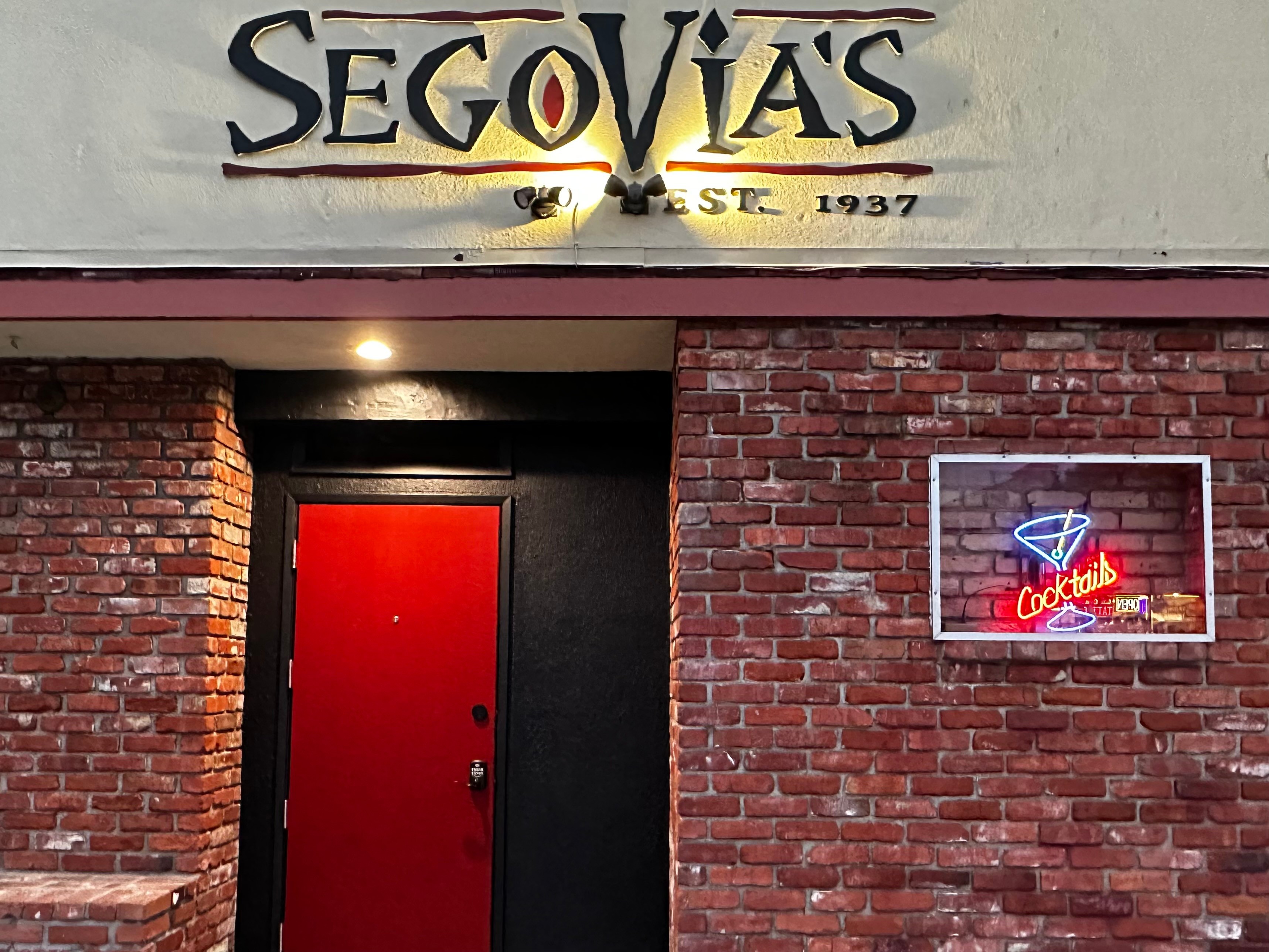 Segovia's Tavern 650 Lighthouse Avenue | Toast