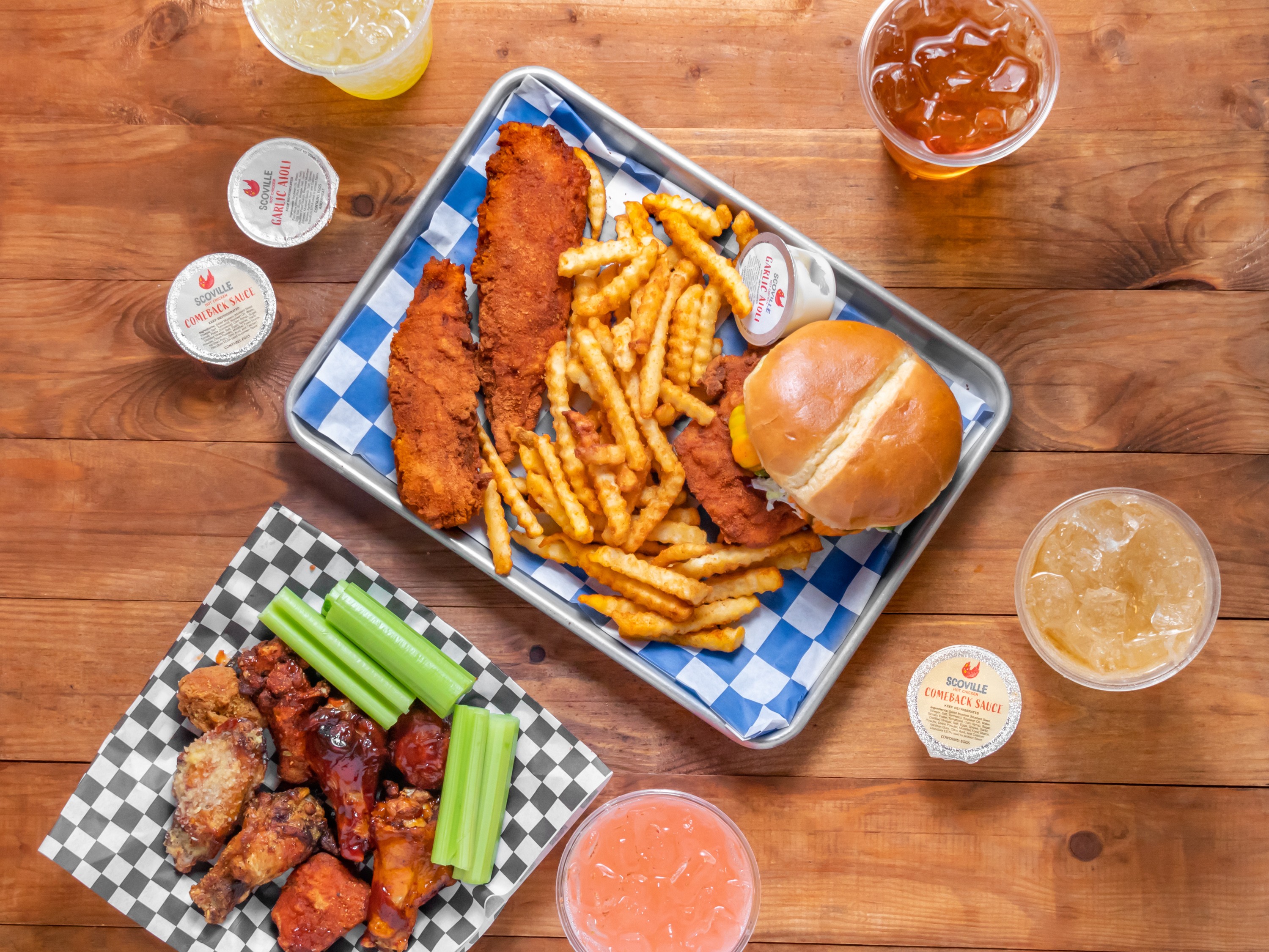 Scoville Hot Chicken - Lawrenceville 860 Duluth Hwy Suite 1050, - Bread ...