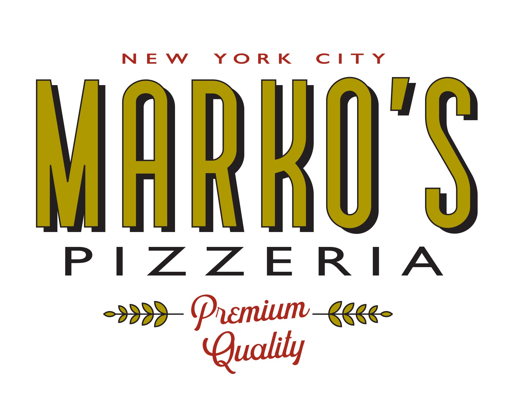 Markos Pizzeria - 16" Marko's Original & Garlic Knots