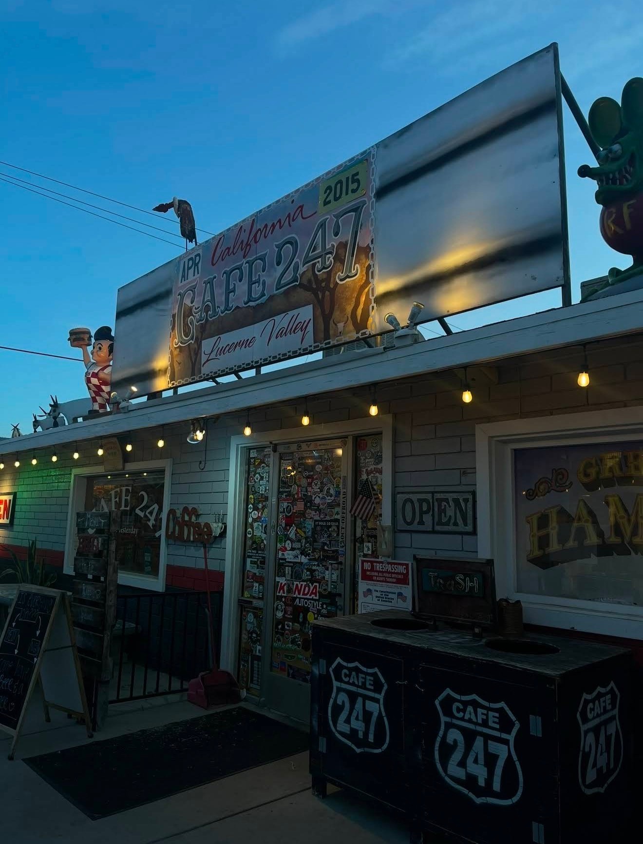 Cafe 247 32866 Old Woman Springs Rd | Toast