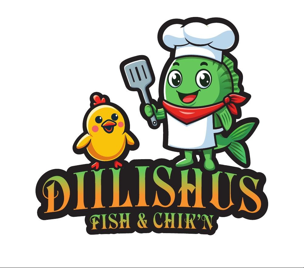 DIILISHUS FISH & CHIK'N - 3 pc Fish Fillet