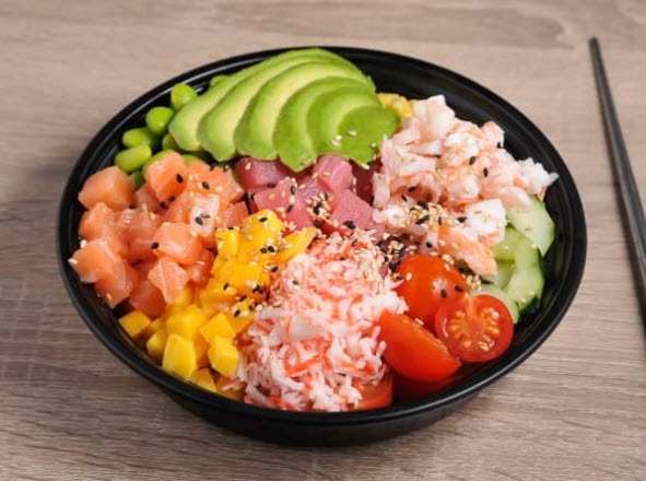 Norcross - Medium Poke Bowl (3 proteins)