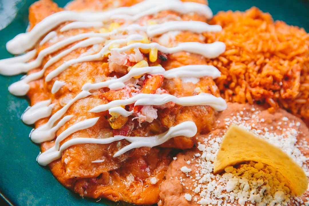 Anejo Mexican Bistro & Beachtree Taqueria Hyannis - Lobster Enchiladas