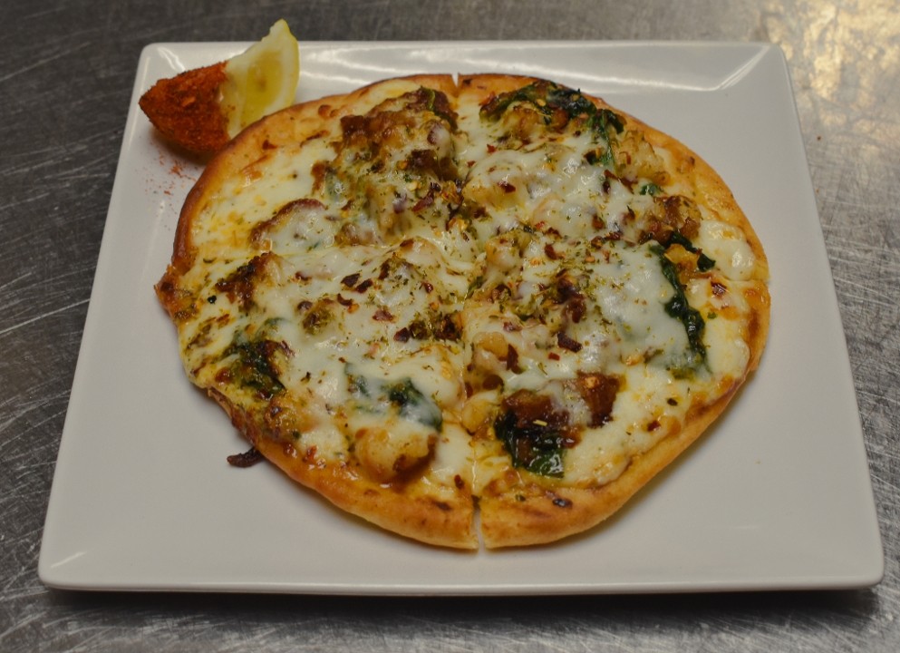 Harpoon Larry's Fish House & Oyster Bar - Seafood Pizza