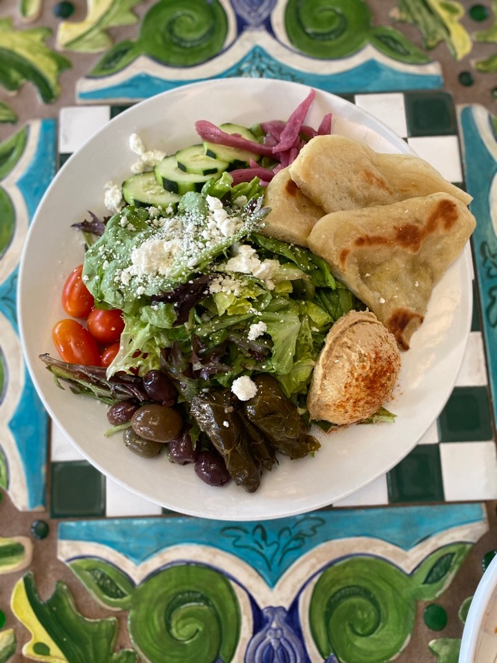 The Boulder Dushanbe Teahouse - Mediterranean Salad TO GO