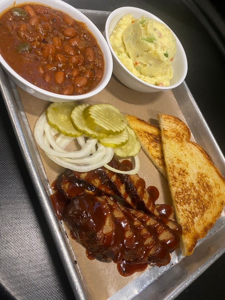 Mo' Brunch & Brews - BBQ Link Plate