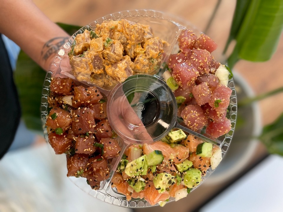 Suite 163 - Poke platter
