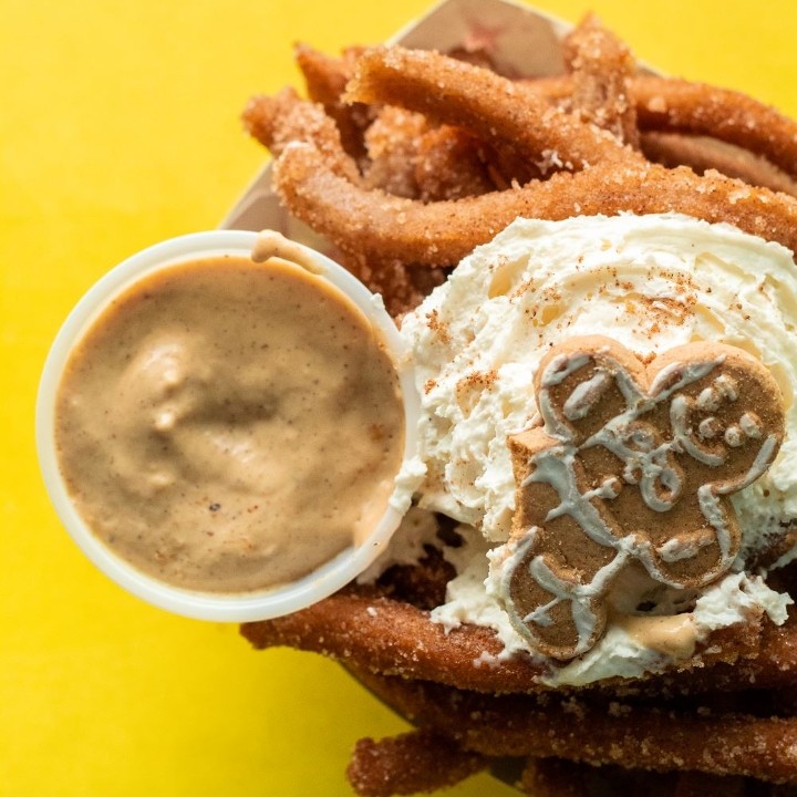 Saratoga Springs - Cookies and Cream Churro Fries