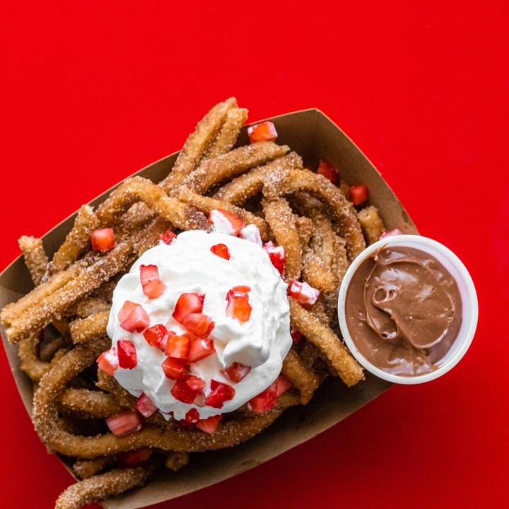 The Smoked Taco - Riverdale Riverdale - Strawberry Nutella Churro Fries