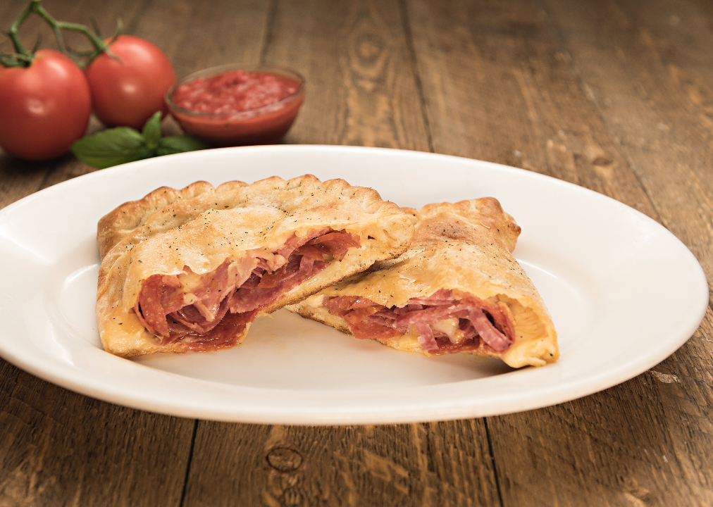 Me & Ed's Pizzeria Riverstone - Meat Calzone