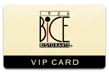 BiCE Naples - VIP CARD