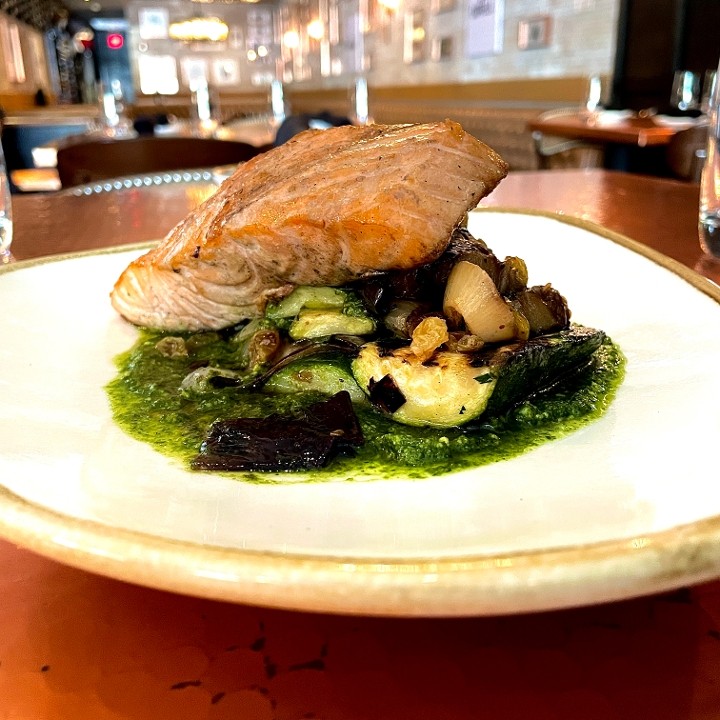 Cappella Restaurant - Wood Grilled Salmon TOGO