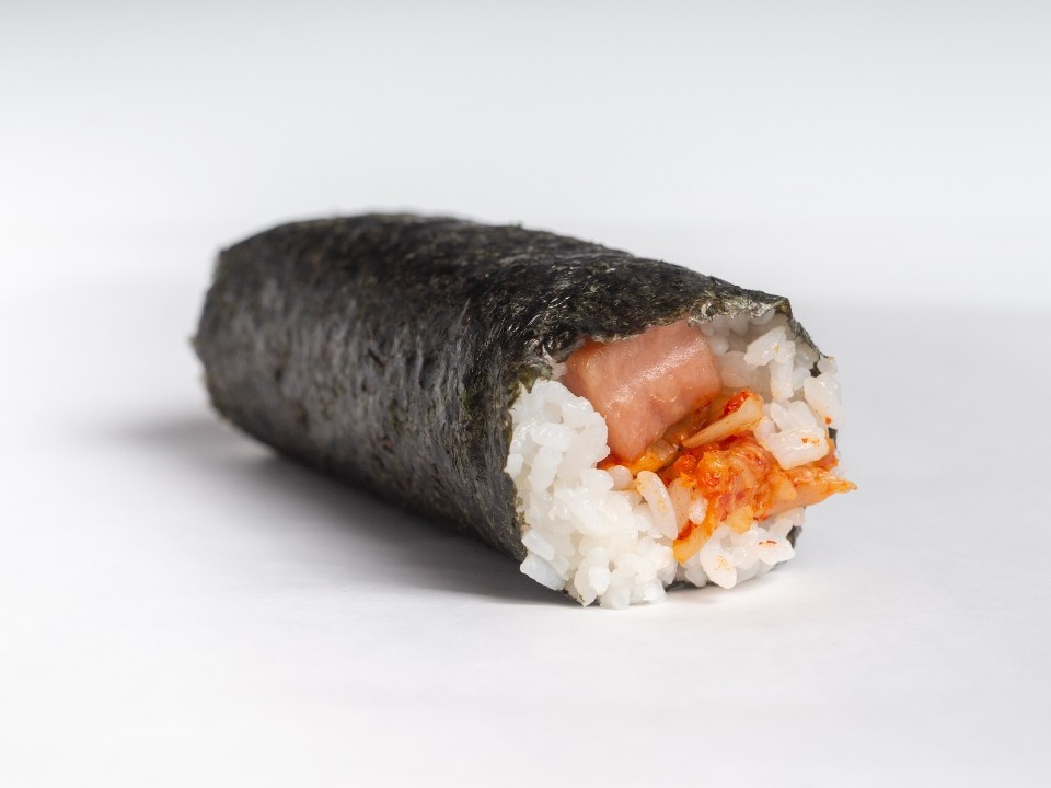 Poke Pub - Kimchi + Spam Hand Roll