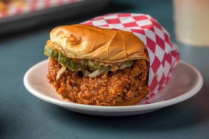 Hot Chi 100 West 87th Street - Hot Honey Butter Chicken Sandwich