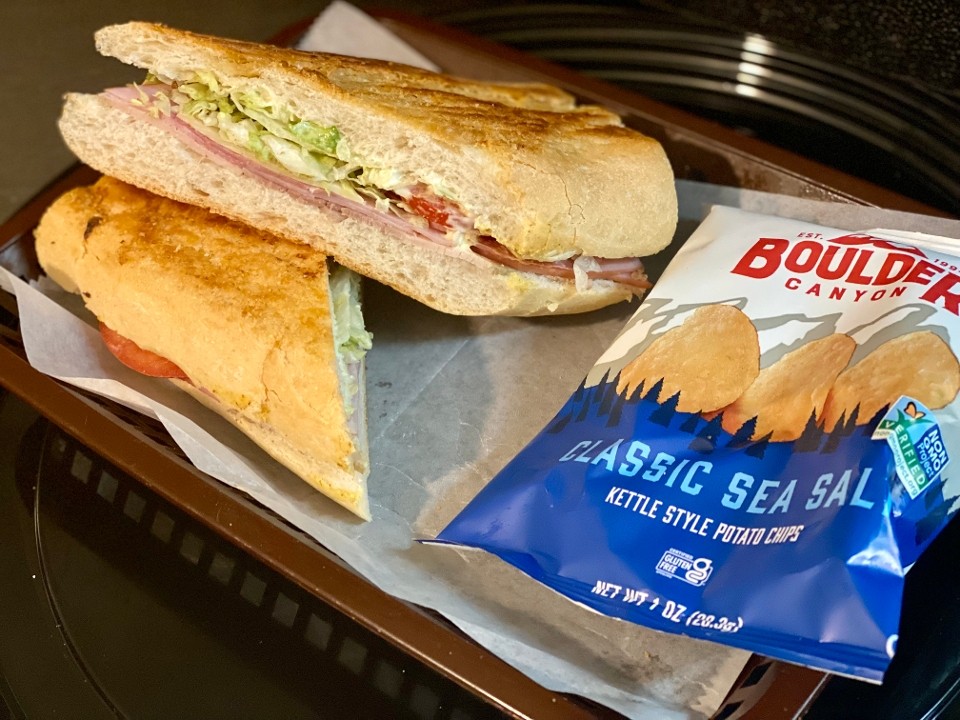 The Bread Basket Deli - Chicken Pesto Sandwich