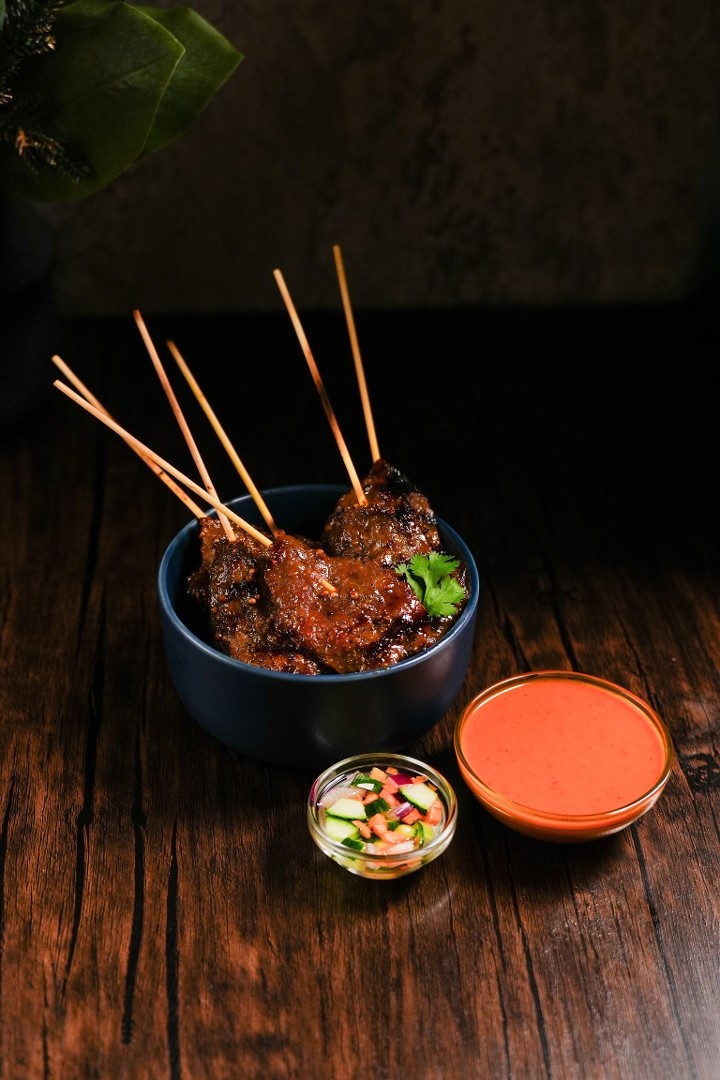 Thai Dish - Auburn, ME 220 Court Street - Beef satay