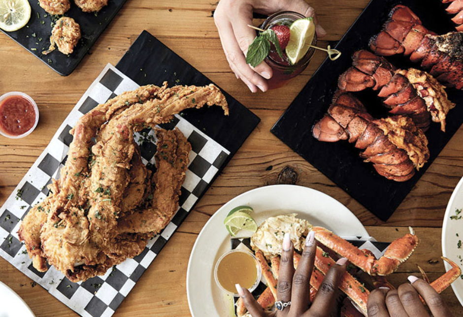 Blu Seafood House - Crab fried rice