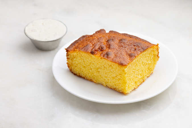 Downtown - Side Cornbread with Honey Butter