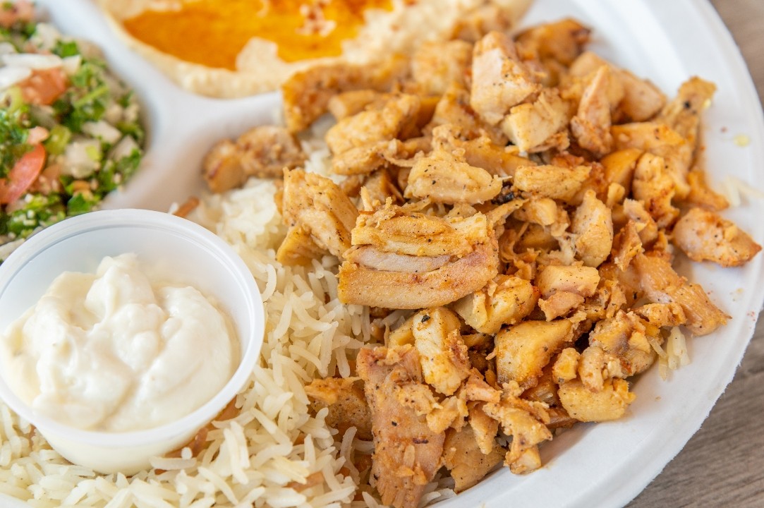 Celo's Mediterranean Bistro - Chicken Shawarma Platter
