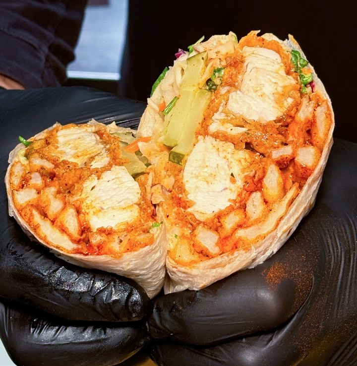 Hot Chi Chicken | Sterling Food Hall - The Hot Loaded Burrito!