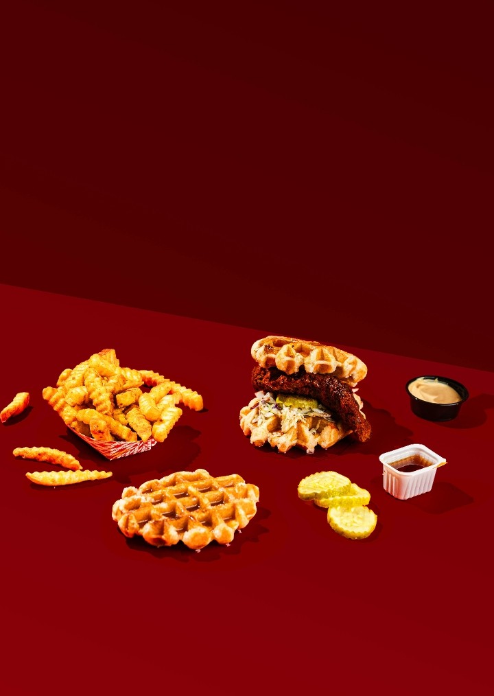 Slappin Chick - #7 Slappin Waffle Sandwich