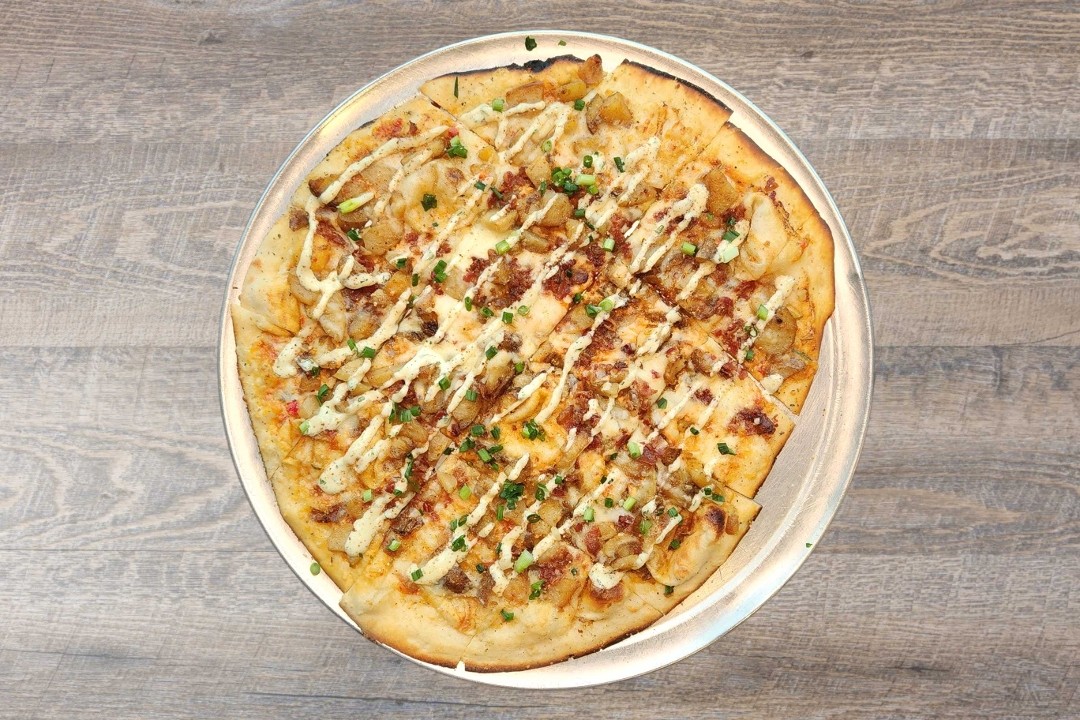 RT Hudson - Small Loaded Bacon Potato Flatbread (Takeout)