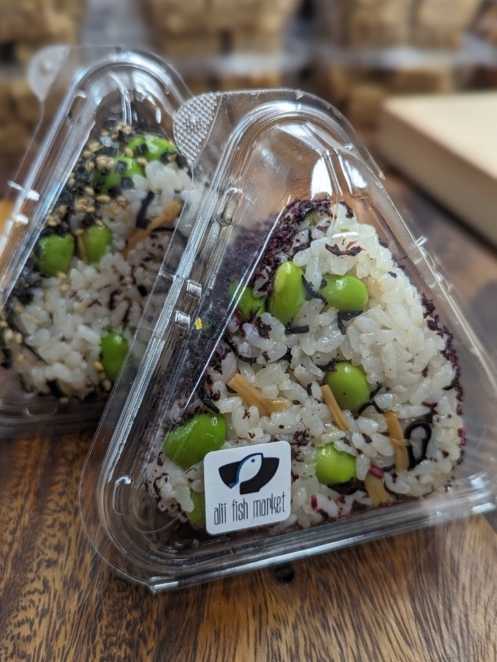 Alii Fish Market - Vegetarian Onigiri Musubi