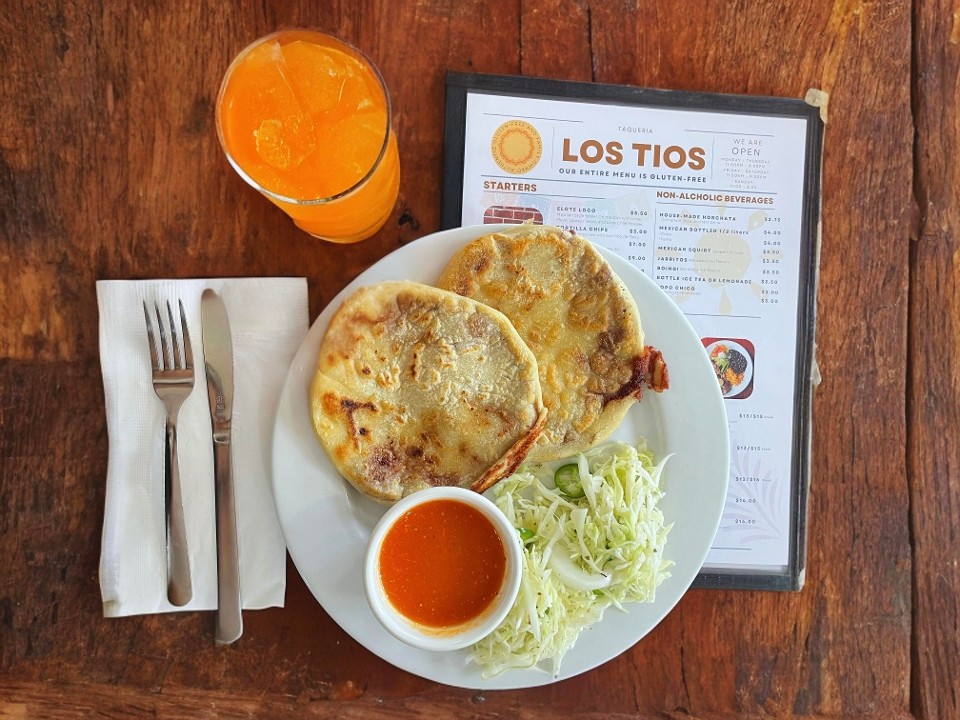 3815 Jefferson Park RD - 3 Cheese Pupusas Plate