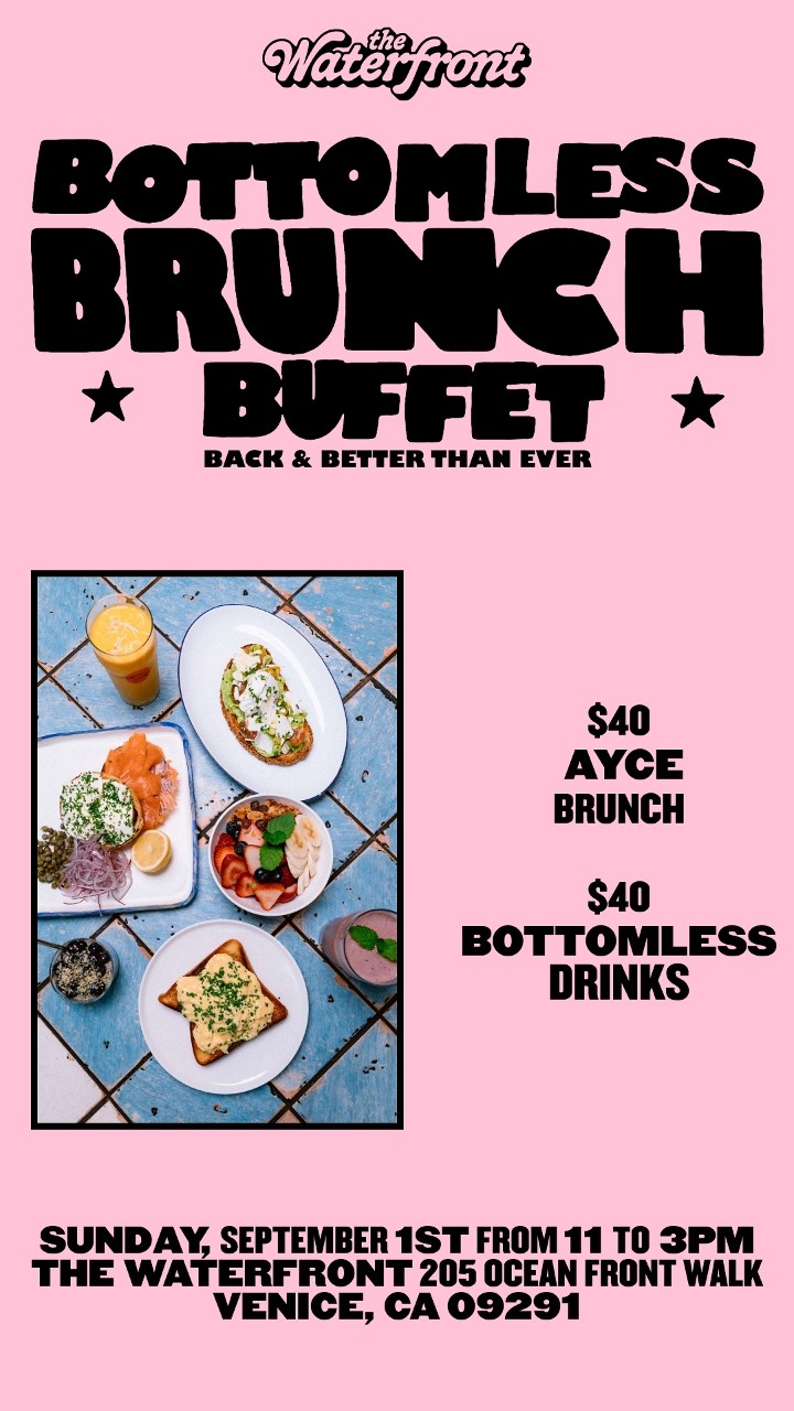 The Waterfront Venice - Brunch Buffet IS BACK!!!