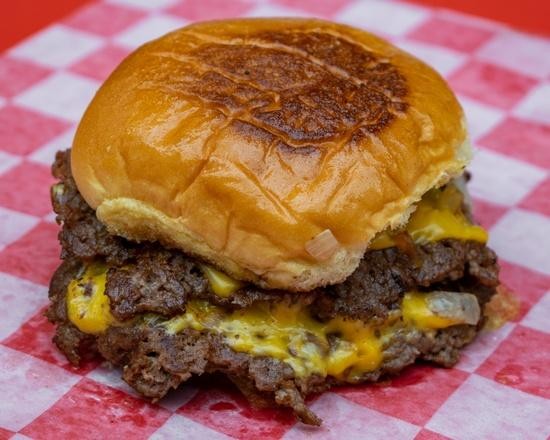 7th Street Burger - Hoboken 410 Washington Street - Double Cheeseburger